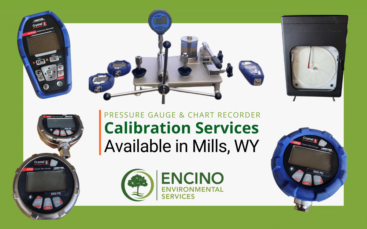 Pressure Gauge Calibration & Chart Recorder Calibration | Encino ...